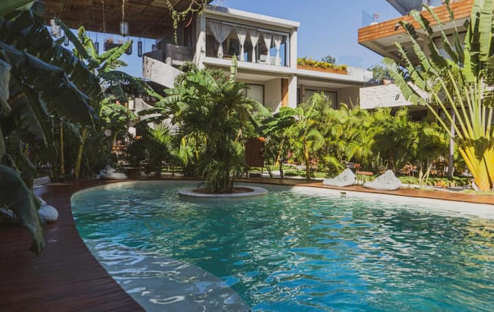 2 Bedroom Jungle With Jacuzzi 15 Min To Beach - Tulum
