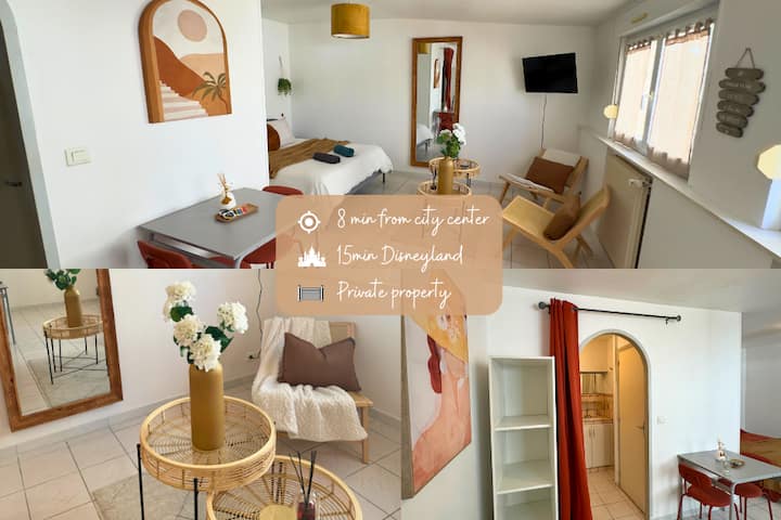Cocon Studio Proche Disneyland - Lagny-sur-Marne