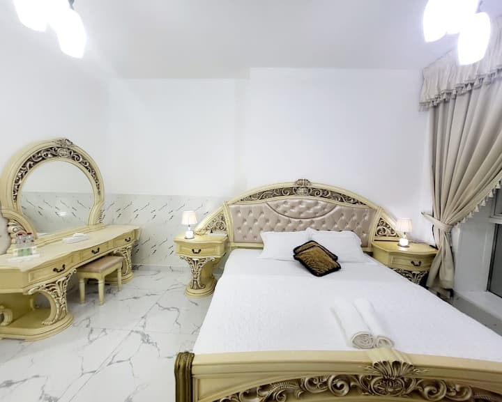 Two Bedrooms Sea View Furnished Apartment. - Ajman