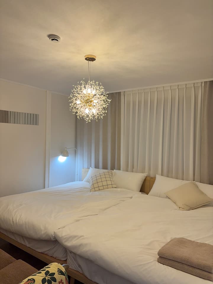 [분당] 2룸 Family 숙소 / 건조기 / 서울대병원•정자역•수내역•판교 인근 - 정자1동