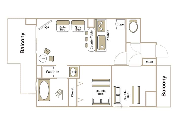 Opening Sale/walk To Hakata Station/6pax,2br - Fukuoka