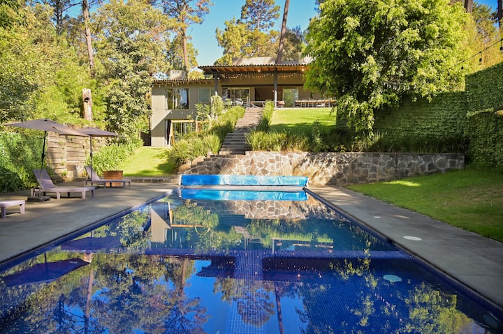 Casa Maja Avandaro Con Alberca Privada - バジェ・デ・ブラボ