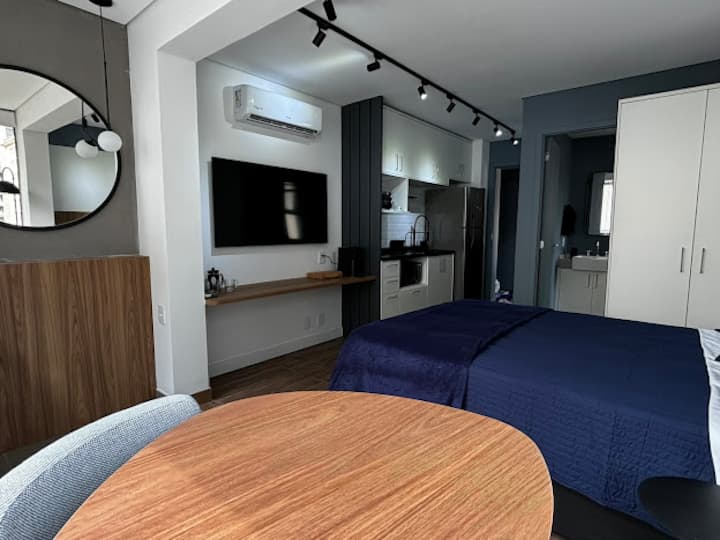 Studio Impecável Em óTima Localização Com Piscina - Pinheiros