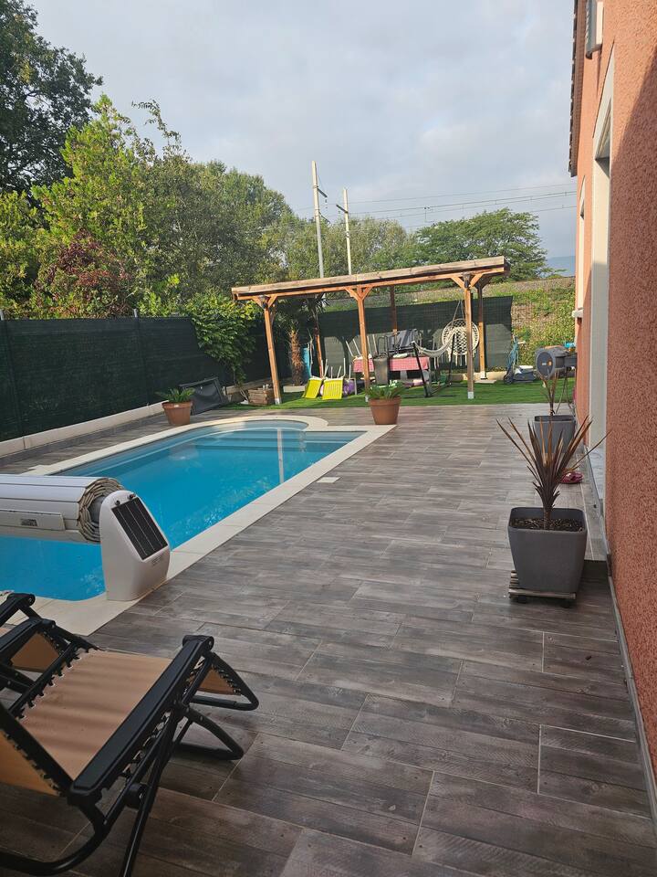 Ptitbonheur  Maison   éQuipée  Piscine Confort - Montélimar