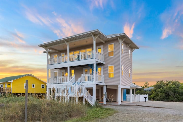 Blue Bicycle Beach House - St. George Island, FL