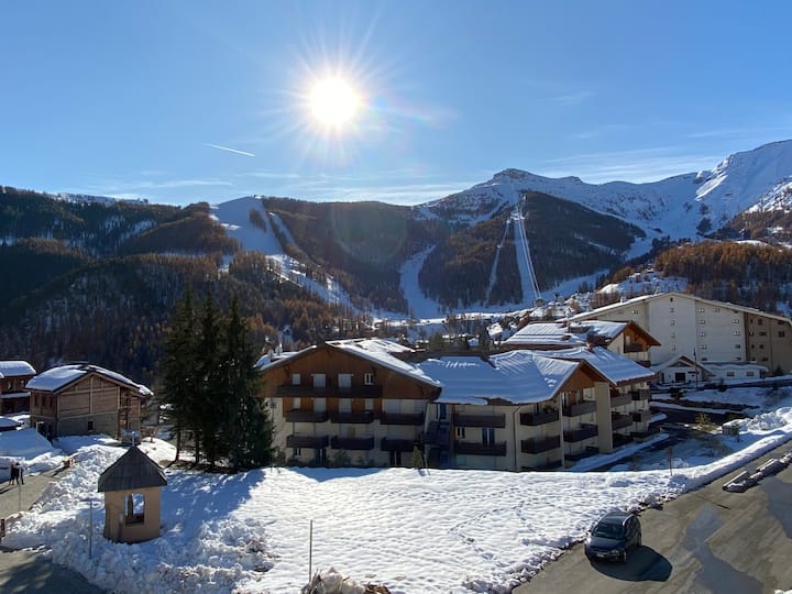 Auron- Superbe 3/4 Pièces Rénové Type Chalet - Auron
