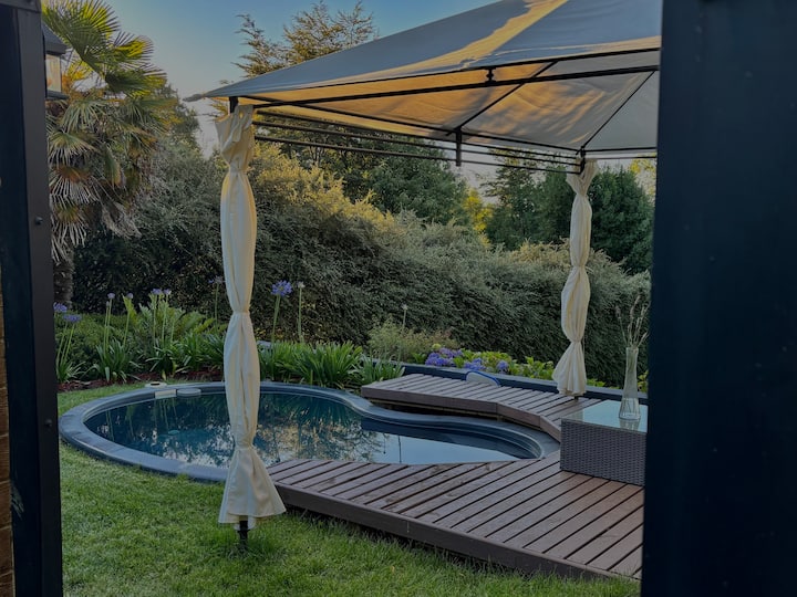 Acogedor Loft Con Piscina Y Tinaja Exclusivos - Pucón