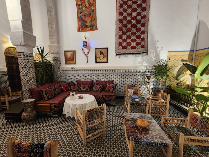 Riad Zerbtana, Chambre Marrakech - Fes