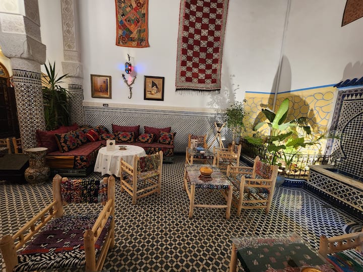 Riad Zerbtana, Chambre Marrakech - Fes