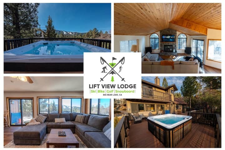 Luxurious & Panoramic Views Of Bear Mtn+ev Charger - Big Bear Lake, CA