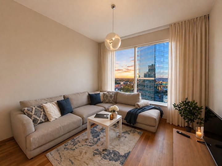 Modern 13f Apartment With City & Old Town Views - Tallinn