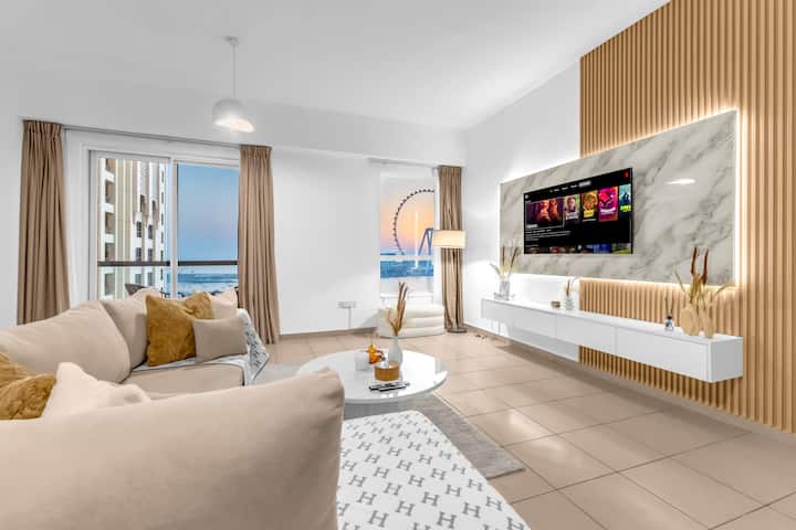 Dubai Eye & Sunset Views | Beach Access | Gym&pool - Verenigde Arabische Emiraten