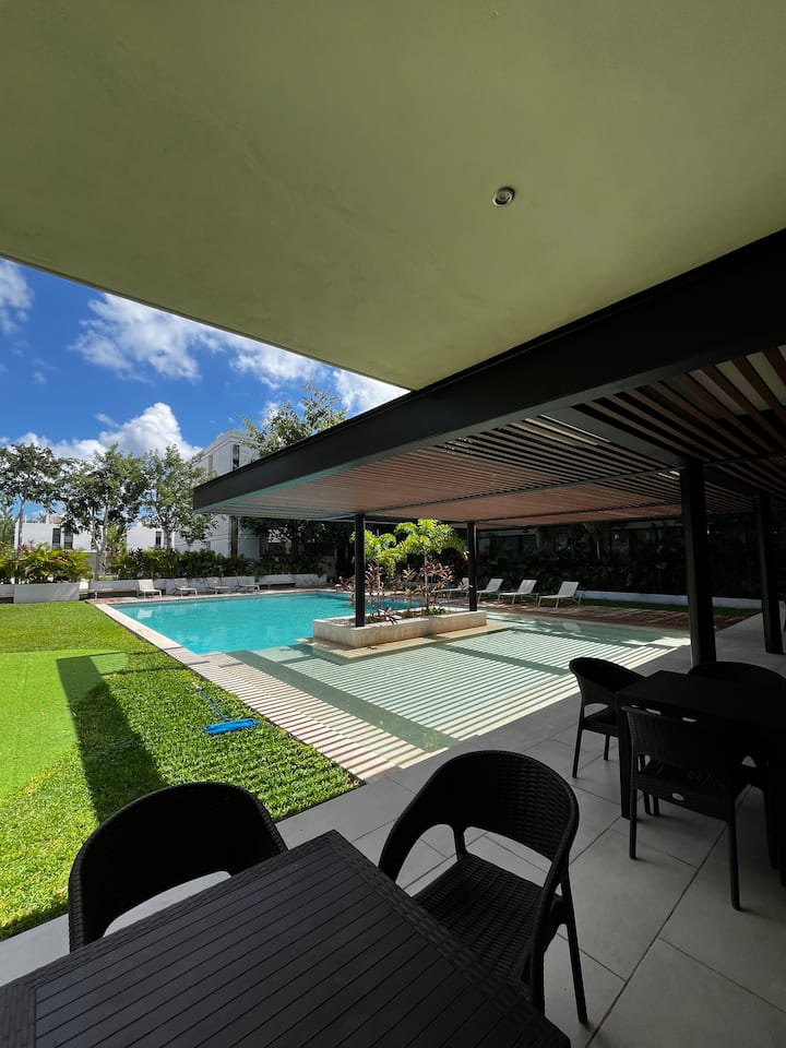 Depto. Con Terraza Al Aire Libre - Mérida