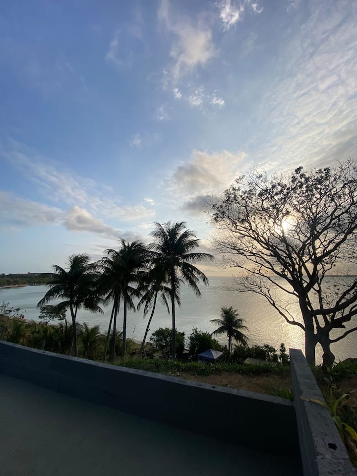 Loft Pé Na Areia, Com Ar Condicionado E Cozinha - Brasil