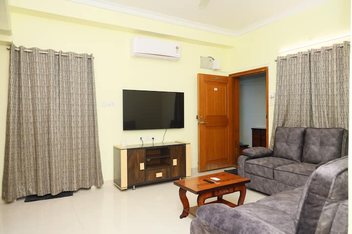 Serene 2bhk Near Aig, Care, Deloitte- Gachibowli - Hyderabad
