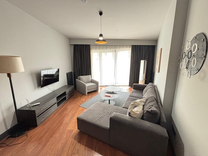 Appartement Chic De 2&nbsp;Chambres à Beyoğlu&nbsp;; Parking, Piscine, Spa Et Salle De Sport - Istanbul