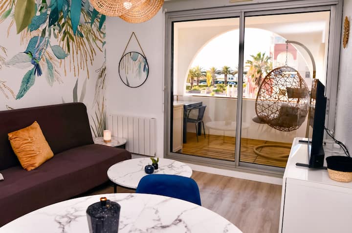 Appartement Marina Sète,climatisation - Sète
