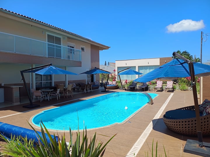 Casa Luxo, 6 Suites, Piscina, B.carreiro, 16p, Top - Penha