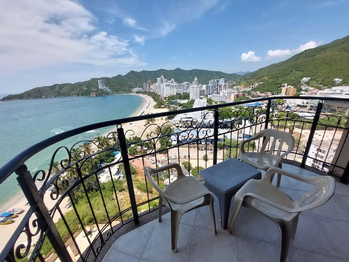 Vista A La Playa, Rodadero - Santa Marta, Colombia