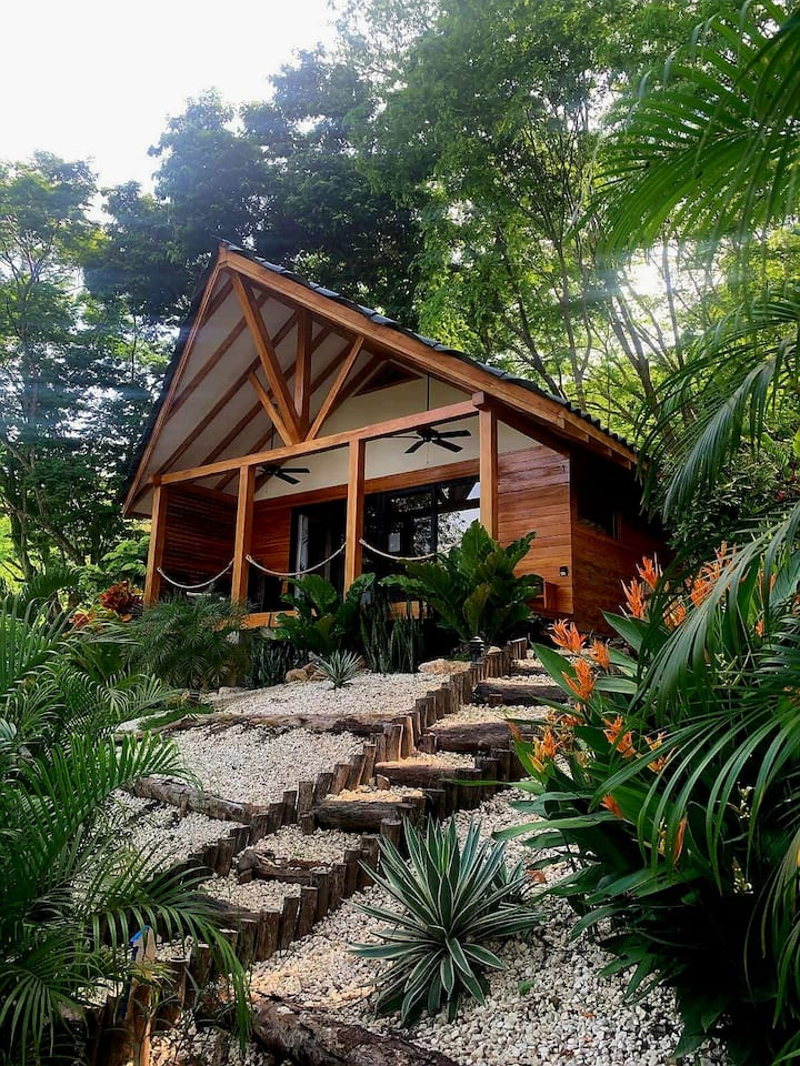 Luxusní Bungalov Přímo U Pláže S Klimatizací - Costa Rica