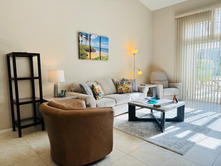 Peaceful Single Story Villa 1 Bd 1.5ba - Palm Desert, CA