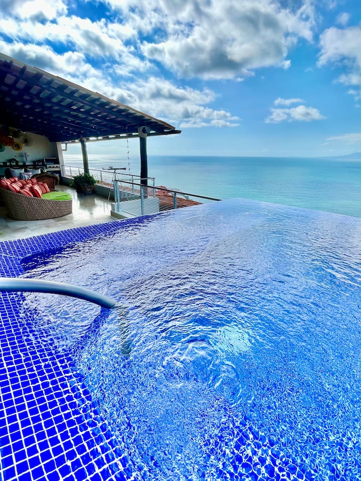 Depto Panorámico Con Jacuzzi · Amapas La Cima Lll - Puerto Vallarta