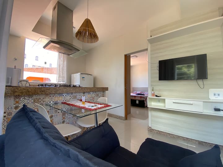 Flat Super Confortável Com Suíte E Sacada +Wi-fi - Governador Valadares