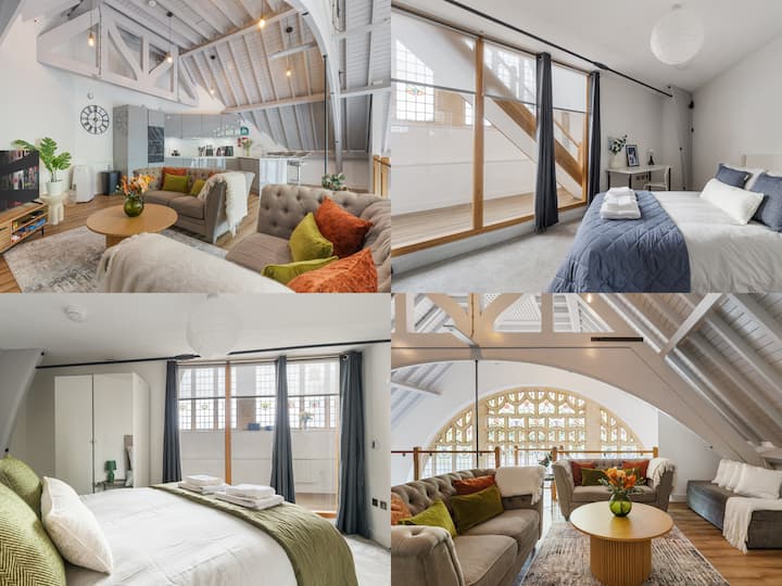 Unique Church Penthouse | Free Parking - Ilford