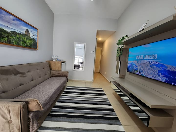 Apartamento Aconchegante Em Copacabana - Copacabana