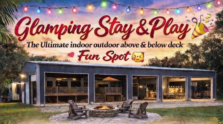 Stay & Play@the Ultimate Indoor Glamping Fun Spot - Simpson Lakes