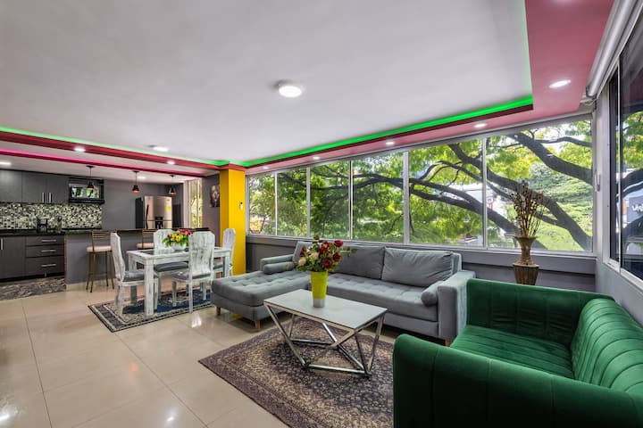 Primavera Sky Jacuzzi Ac Provenza #1 Location - Medellín