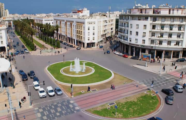 شقه فاخرة بإطلاله مميزة بالرباط - Rabat