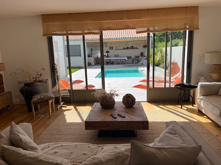 Charmante Maison Avec Piscine - La Rochelle