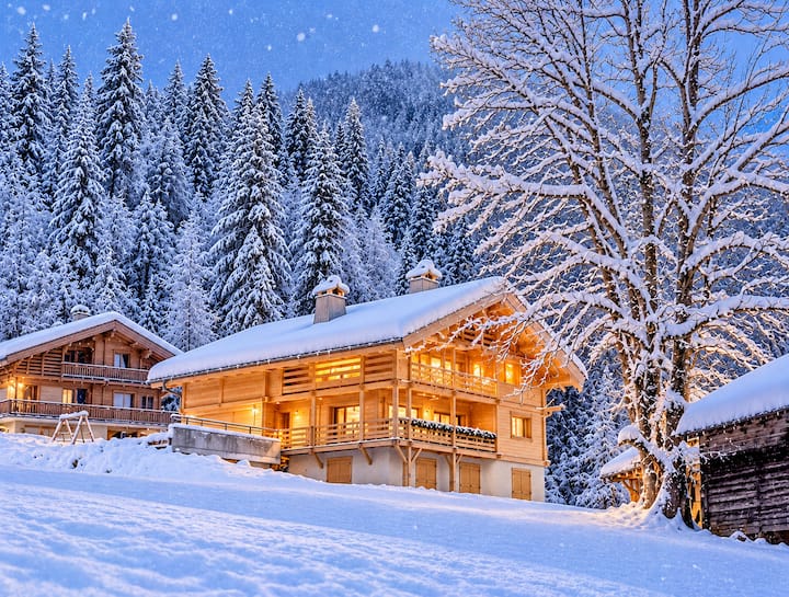 Chalet Apartment 200 M² 6 Bedrooms Ski - Le Grand-Bornand