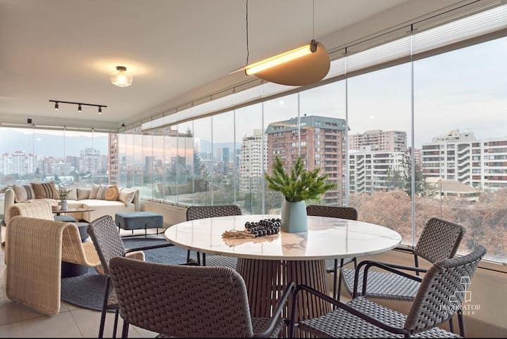 Amplitud, Cordillera Y Atardecer En  Las Condes - Las Condes