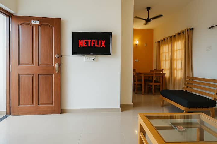 5 Min To Candolim Beach| 1bhk In North Goa. - Goa