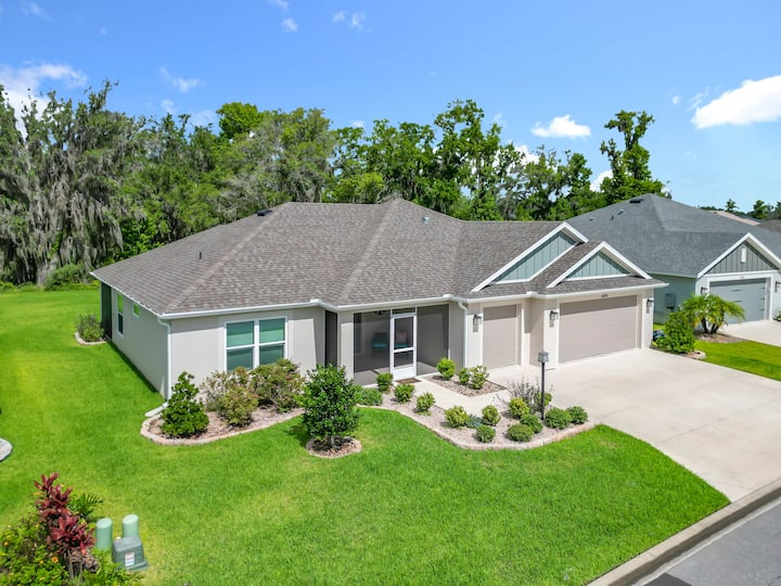 Just Home! Relax In Style 3 Bedroom Fun For 6! - The Villages, FL