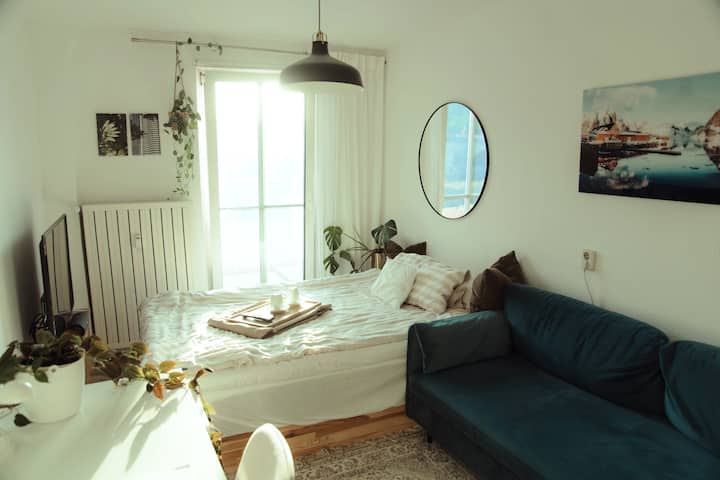 Apartment Mit Balkon Am Wasser Und Festungsblick - 뷔르츠부르크