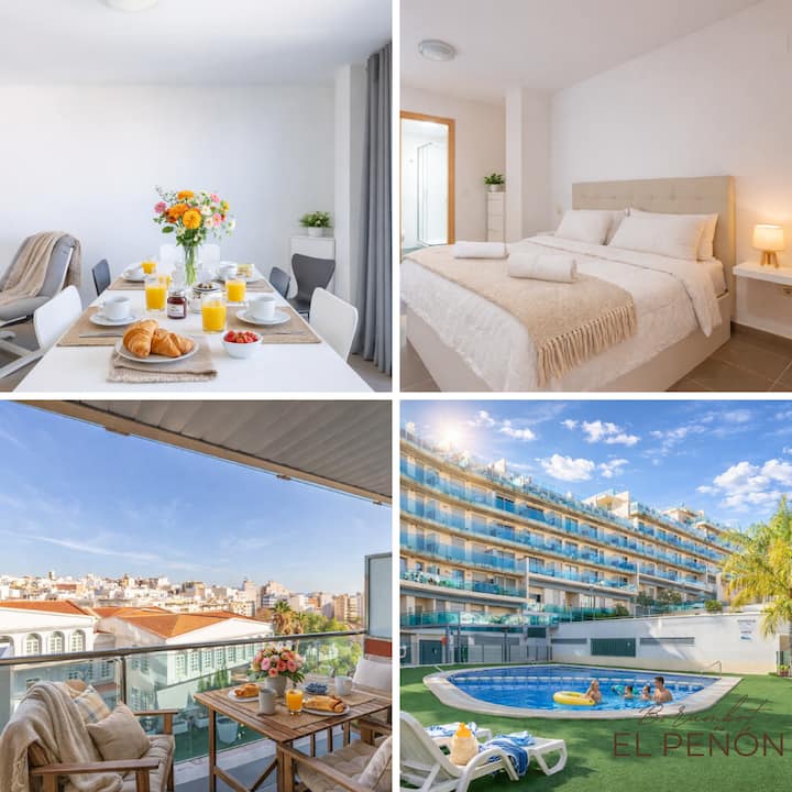 Borumbot | 2hab| Wifi | Vistas Peñón | Excursiones - Benisa