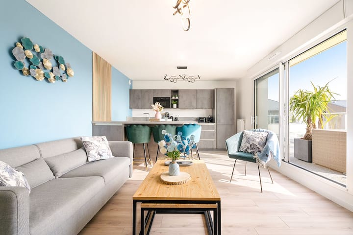 2chambres+terrasse+garage, Appartement Neuf - Saint-Malo