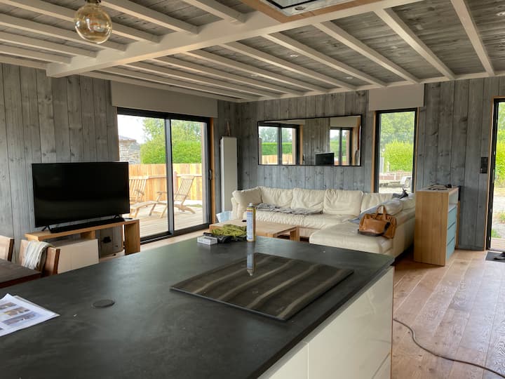 Maison Moderne En Bois - Tréguier