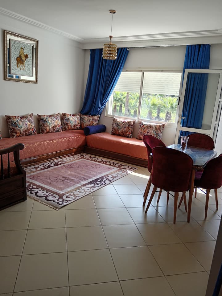 Joli Appt à Marina Golf Pour Famille Avec Wifi - Asilah