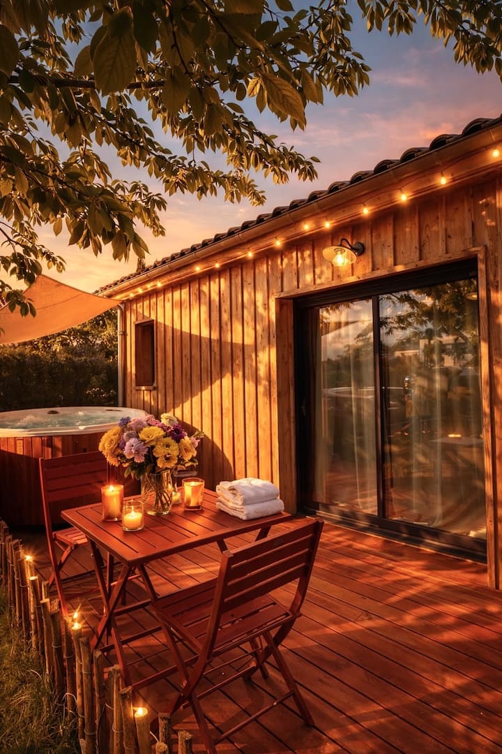 Petit à Petit - Cocon Bois & Spa - Léognan