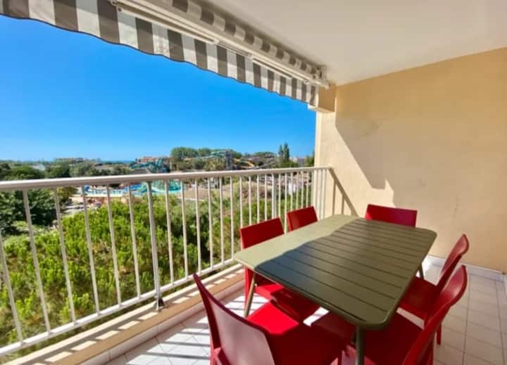 Cap D Agde Appartement Lumineux
Vue Dégagée / Mer - Agde
