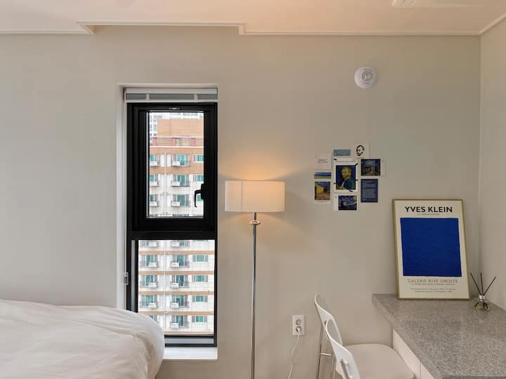 [ Build1 ] !신축건물! 1405 #서면전포근교 #커플여행 #혼여행 #깔끔숙소 - Busan