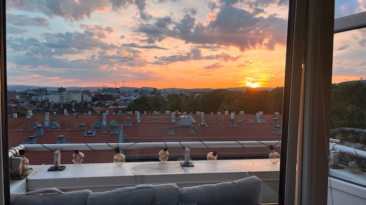 Sentral Og Romslig Utsiktsleilighet - Oslo