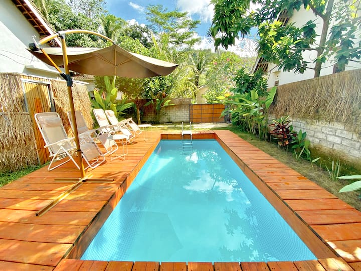Private Tropical 2br Villa With Pool & Gardenbliss - Lombok