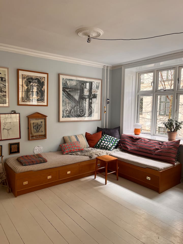 Charming And Unique Apartment In Cozy Nørrebro - Kopenhagen