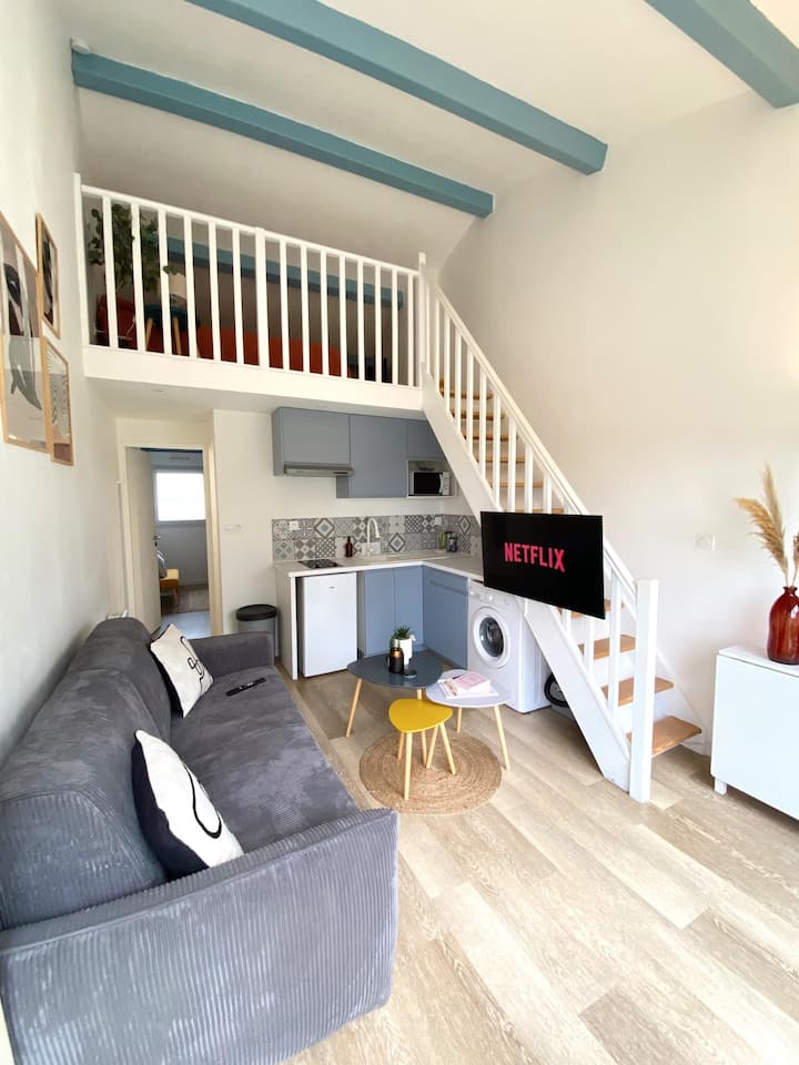 Séjour à 10min Du Centre Et Parking Privé - La Rochelle