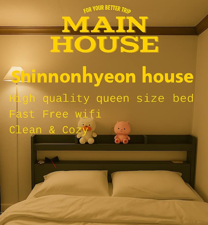 New/신논현역5min/강남5min/교통 편리/Netflix/wifi/메인거리/장기투숙/ - Seúl